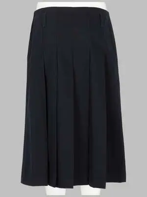 A.p.c. Pleated Cotton Skirt
