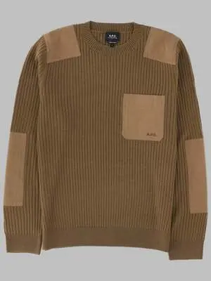 A.p.c. Mallarme Wool Sweater - Brown