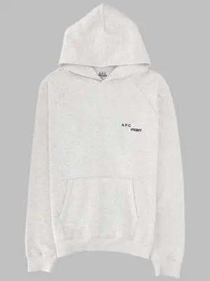 A.p.c. Felpa Con Logo - Gray