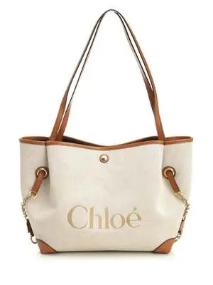 Chloé Clover Canvas Bag - White