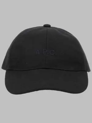 A.p.c. Charlie Baseball Cap - Black