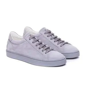TOD'S Suede Lace-up Sneakers - Gray