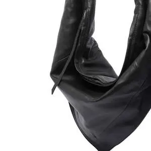 LEMAIRE Small Scarf Shoulder Bag - Black