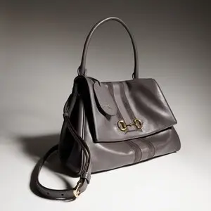Gucci Paparazzo Medium Top Handle Bag Leather