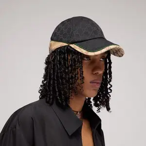 Gucci Gg Cotton Canvas Baseball Hat