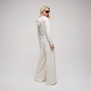 Gucci Cotton Silk Jersey Zip Sweatshirt