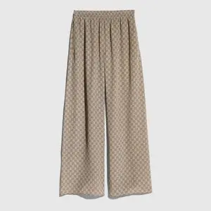 Gucci Printed Silk Leisure Pants