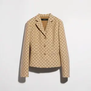 Gucci Gg Cotton Canvas Jacket