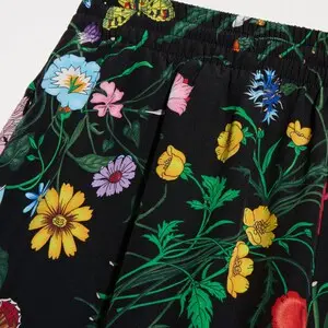 Gucci Printed Silk Leisure Pants