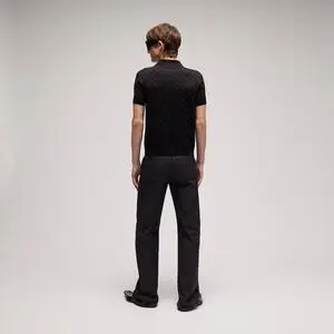 Gucci Viscose Gg Jacquard Polo Shirt