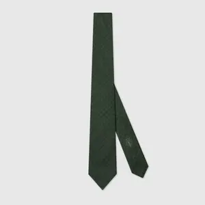 Gucci Interlocking G Silk Jacquard Tie