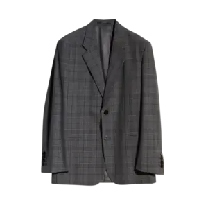 Gucci Checked Fine Wool Jacket