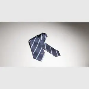 Gucci Striped Double G Silk Jacquard Neck Tie