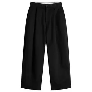 Studio Nicholson Sorte Deep Pleat Volume Pant