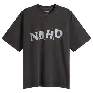 NEIGHBORHOOD Ss-14 Pigment Dyed T-shirt - Black