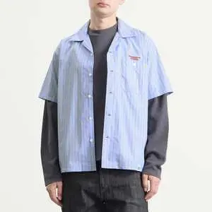 NEIGHBORHOOD Stripe Vacation Work Shirt