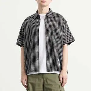 NEIGHBORHOOD Bw Check Short Sleeve Shirt