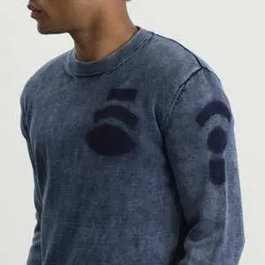 DIESEL® 7g Patches Knit Jumper