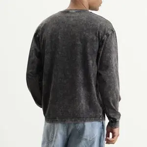 DIESEL® Garment Dyed Long Sleeve T-shirt