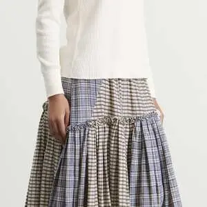 STORY MFG. Precious Patchwork Pine Skirt Presented By