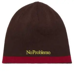 NO PROBLEMO Np Stripe Reversible Beanie
