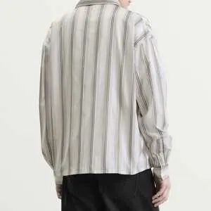 WON HUNDRED Maza Stripe Shirt - Rock Ridge Combi