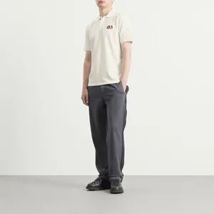 Moncler Cotton Pique Logo Polo