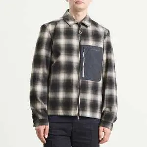 Moncler Cornisello Check Shirt Jacket