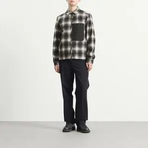 Moncler Cornisello Check Shirt Jacket