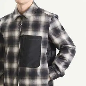Moncler Cornisello Check Shirt Jacket