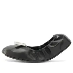 MAISON MARGIELA Folded Ballet Shoes - Black