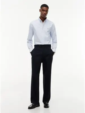 Tommy Hilfiger Relaxed Fit Stretch Cotton Twill Trousers