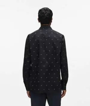 Karl Lagerfeld All-over Monogram Shirt