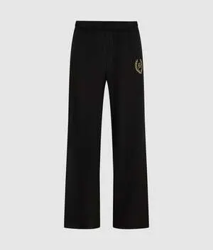 Karl Lagerfeld Crest Logo Beach Pants - Black