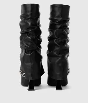 Karl Lagerfeld Debutante Midi Slouch Boots