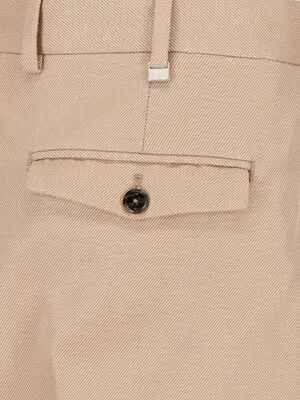 Max Mara Ermanno Scervino Straight Leg Tailored Trousers - Beige