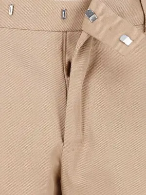 Max Mara Ermanno Scervino Straight Leg Tailored Trousers - Beige