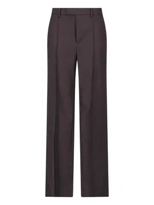 Ermanno Scervino Calvin Klein Straight Tailored Trousers - Brown