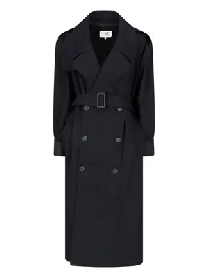 MAISON MARGIELA Cotton Twill Trench Coat