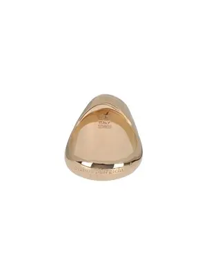 MAISON MARGIELA Oval Ring - Gold