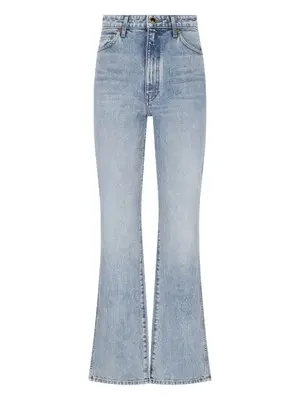 Khaite Bootcut Jeans "danielle - Blue