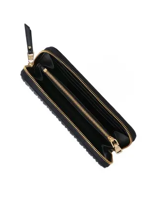 Miu Miu Quilted Nappa Zip Wallet