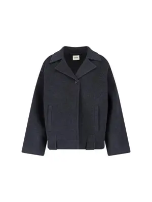 Khaite Wool Jacket "alder - Gray