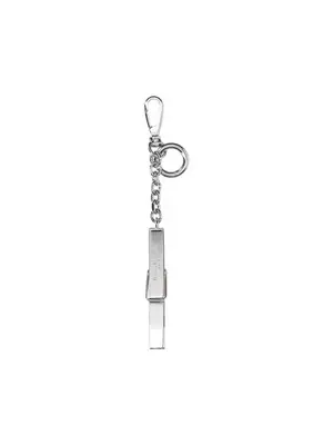 MAISON MARGIELA Keychain Charm "clothespin - Silver
