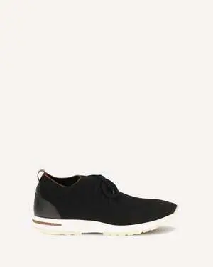 Loro Piana Virgin Wool Sneakers - Black