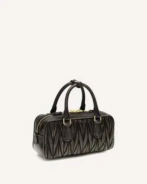 Miu Miu Arcadie Quilted Nappa Leather Handbag
