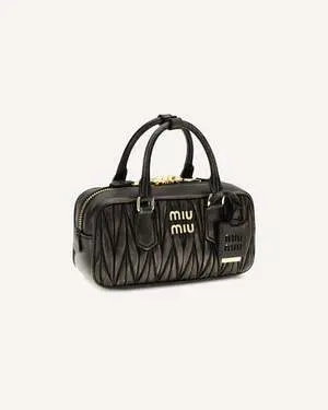 Miu Miu Arcadie Quilted Nappa Leather Handbag