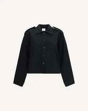 Khaite Bodine Wide-leeve Hirt