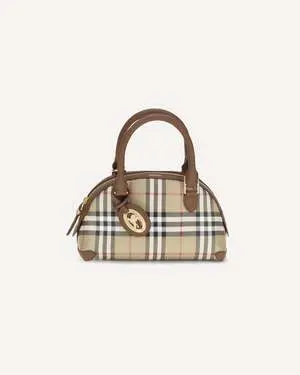 Burberry Mini Primrose Top Handle Bag - Beige