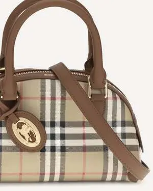 Burberry Mini Primrose Top Handle Bag - Beige